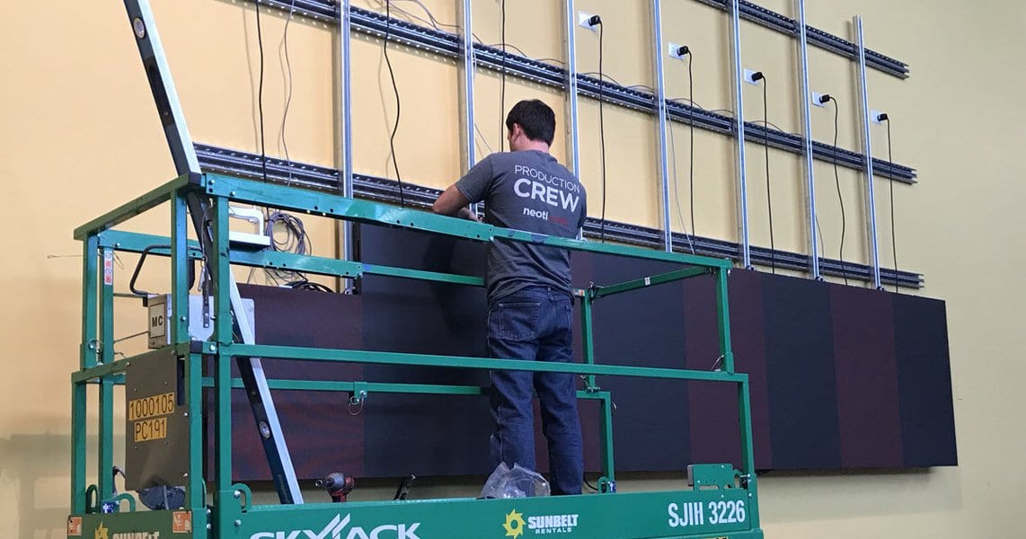 Neoti & Red Rocket Studios Team Up To Build A Corporate Showroom LED ...